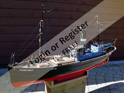 Model Boats Website - Marian Belle' Tug Mobile Marine Kit.