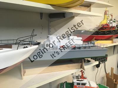 Model Boats Website - Robbe PT15 cabin and bridge..from scratch...