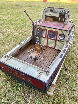 Model Boats Website - “Orca” Quints boat from Jaws 1975 (Pat Tritle ...