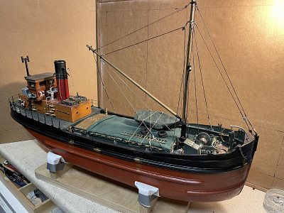 Model Boats Website - Clyde Puffer